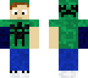 Ben with the Bionic arm | Minecraft Skin