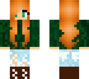Ginger Haired Girl | Minecraft Skin