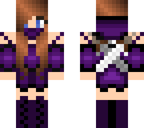 Purple Assassin | Minecraft Skin