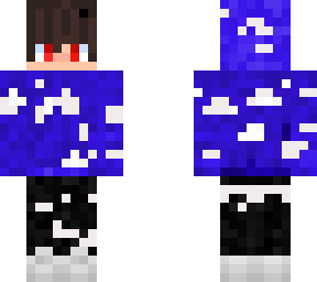 Blue Pvp skin | Minecraft Skin