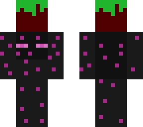 Enderman Holding Block | Minecraft Skin