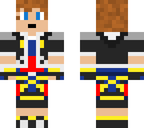 Sora Minecraft Skin | Minecraft Skin
