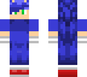 sonic human | Minecraft Skins