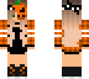 halloween skin girl | Minecraft Skin