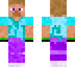Neon Steve | Minecraft Skin