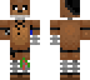 Ignited Freddy | Minecraft Skin