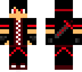 Red swordsman | Minecraft Skin