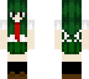 Tsuyu Asui Summer Uniform | Minecraft Skin