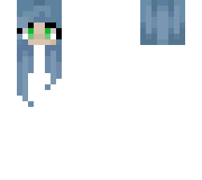 blue hair base | Minecraft Skin