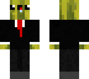 derpy melon in a suit with dribble | Minecraft Skin