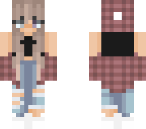 two eye colours | Minecraft Skin