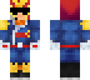 Captain Falcon | Minecraft Skin