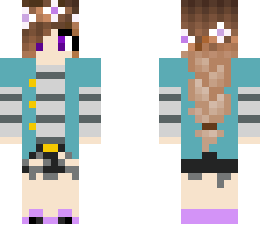 Denim Jacket Girl | Minecraft Skin