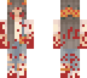 cute happy scary halloween girl | Minecraft Skins