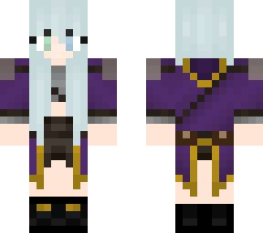 Ayla the Thaumaturge (Rebel) | Minecraft Skin