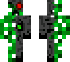 creeper cyborg minecraft robot | Minecraft Skins