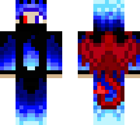 half demon | Minecraft Skins