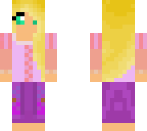 Tangled Rapunzel | Minecraft Skin