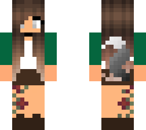 Werewolf Girl | Minecraft Skin