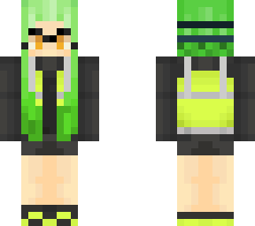 splatoon agent 3 | Minecraft Skins