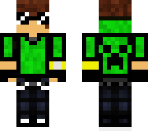 creeper jacket | Minecraft Skin