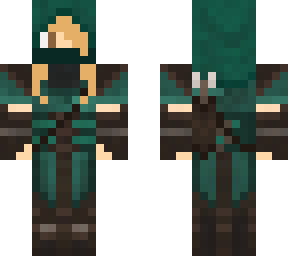 medieval thief girl | Minecraft Skin