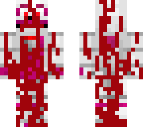 blood foxy | Minecraft Skin