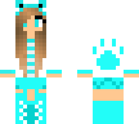 dog girl | Minecraft Skin