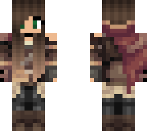 Elf warrior girl | Minecraft Skin