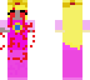 Princess peach.exe | Minecraft Skin
