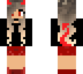 devil girl | Minecraft Skin