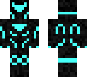 Neon Blue | Minecraft Skin