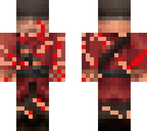 Battle Scarred TF2 Soldier | Minecraft Skin