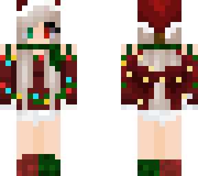 christmas lights overlay | Minecraft Skins