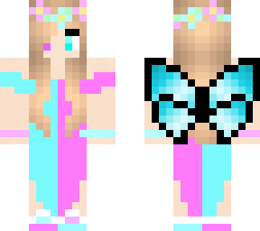 cotton candy fairy | Minecraft Skin