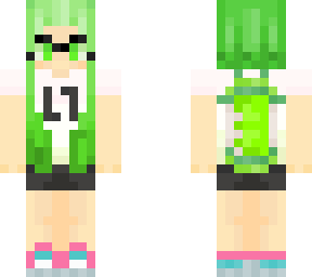 The Girl From Inkopolis RC | Minecraft Skin