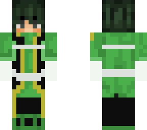 Male Froppy BNHA | Minecraft Skin