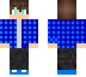Altec991 Blue jacket | Minecraft Skin