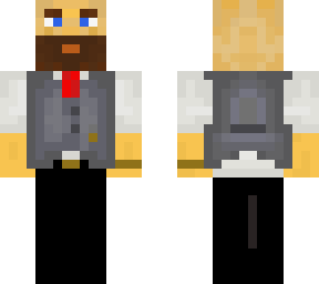 Vest Tux | Minecraft Skin