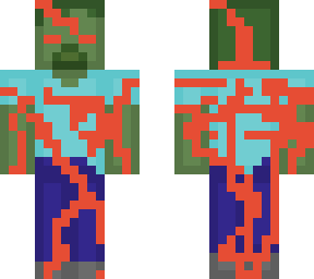 bloodie super zombie | Minecraft Skin