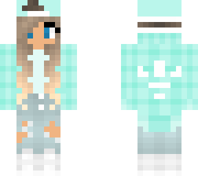 Teal Girl | Minecraft Skin