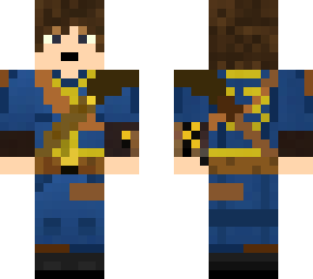 Vault boy | Minecraft Skin