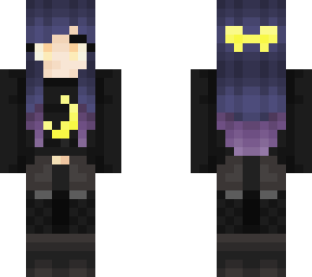 Crescent Moon Starry Night Reshade Contest | Minecraft Skin