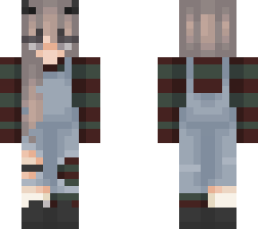 fixed xmas overalls | Minecraft Skin