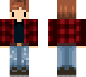 Flannel Girl | Minecraft Skin