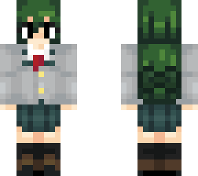 My Hero Academia Tsuyu Asui | Minecraft Skin