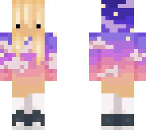 Sunset Girl | Minecraft Skin