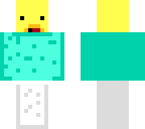 Derp Duck in Pajamas | Minecraft Skin