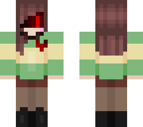X Chara Minecraft Skins