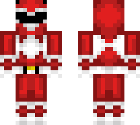 Red Ranger by Rog_Er. | Minecraft Skin